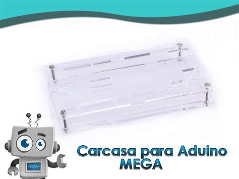 Carcasa de acrílico Arduino Mega 2560 App Tek