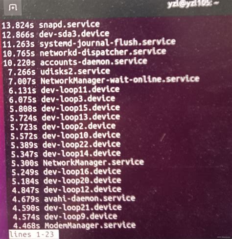 解决ubuntu开机变慢；删除耗时启动项 sudo apt autoremove purge snapd csdn博客