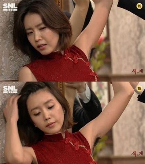Snl 채정안 극중 겨털 공개해 충격