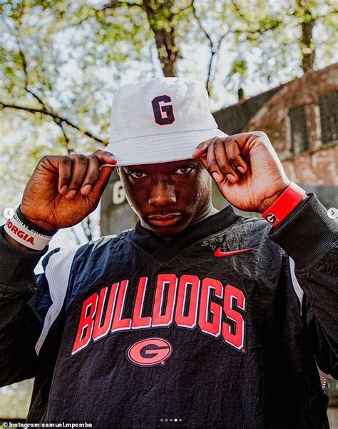 Georgia Football Star Samuel M Pemba Caught Doing 88mph In 55mph Zone