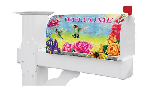 Hummingbird Flutter Mailbox Makeover Custom Decor