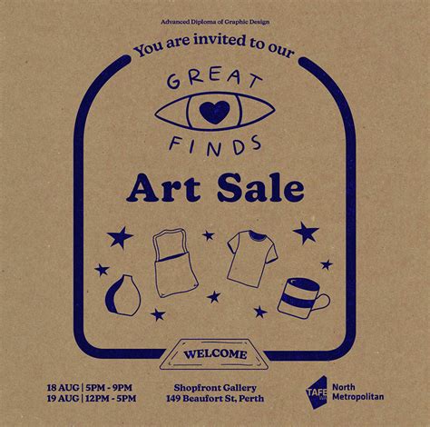 NM TAFE Advanced Diploma Of Graphic Design To Hold Fundraising Art Sale Campaign Brief WA