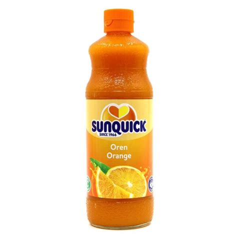 Sunquick Oren Orange Juice 840 Ml Made In Malaysia Enmbd