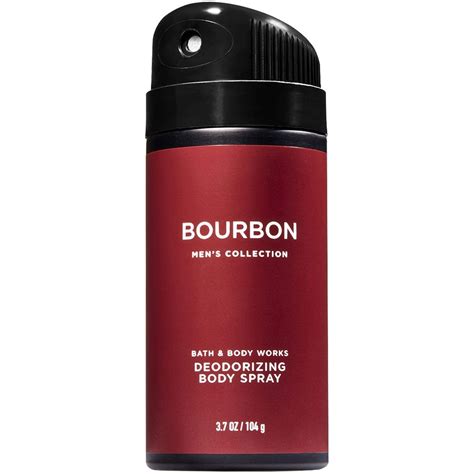Bath And Body Works Bourbon Mens Deodorizing Body Spray 3 7 Ounce