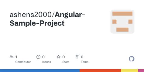 Github Ashens2000angular Sample Project