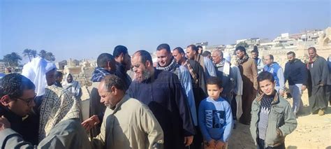 تشييع جنازة والد معلق رياضي بقناة النادي الأهلي في الفيوم