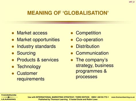 PPT STRATEGIES FOR SME INTERNATIONALISATION PowerPoint Presentation