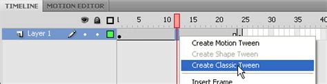 How To Make A Classic Tween Animation In Flash CS Flash Explained