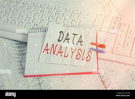 Handwriting Text Data Analysis Conceptual Photo Business Intelligence And Analytics With A New