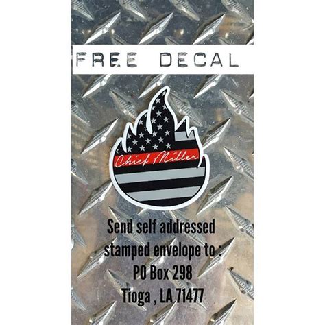 Free Decal Send Self Addressed Stamped Envelope To Po Box 209