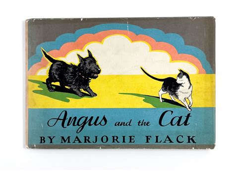 Angus And The Cat By Flack Marjorie 1931 First Edition Type Punch Matrix