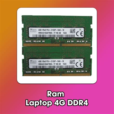 Ram Laptop 4g Ddr4 Nguyễn Gia