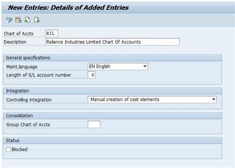 Chart Of Accounts Coa In Sap Ameerma
