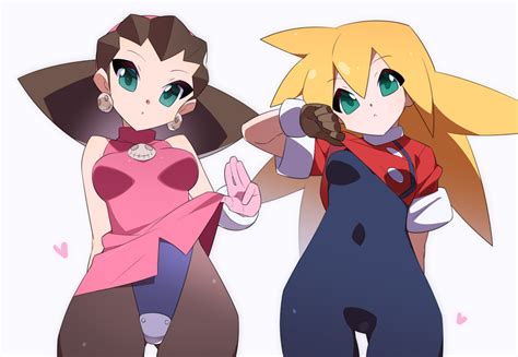 Roll Caskett And Tron Bonne Mega Man And 1 More Drawn By Kaidou Zx