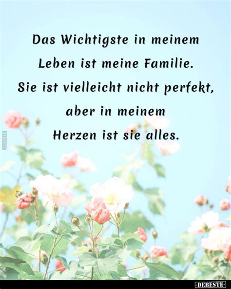 Das Wichtigste In Meinem Leben Ist Meine Familie Sie Ist Vielleicht
