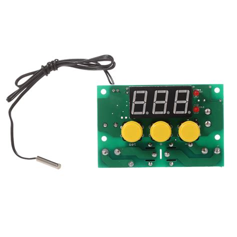 Adjustable Automatic Switch Thermostat 12V Temperature Controller 2 Channel Relay Output High