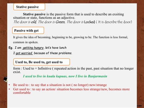 Passive Voice Relative Clauses Causative And Subordinating