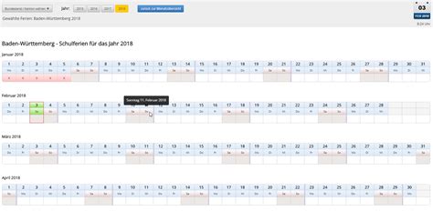 Javascript Any Jquery Plugin To Create A Horizontal Monthly Calendar
