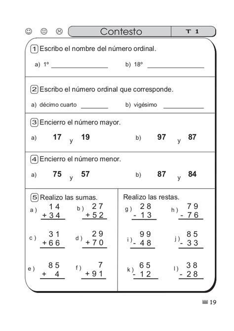 Guía De Matemáticas Para Segundo Grado