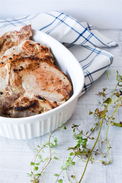 Tender Baked Pork Chops Stephanie Lee Nutrition