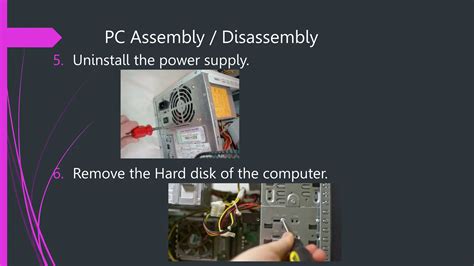 Computer Assembly And Disassembly Procedures Babe Pptx