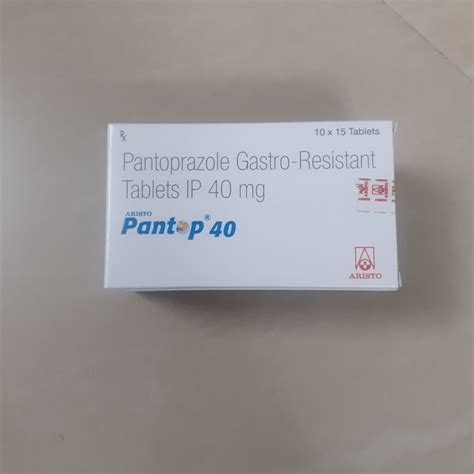 Aristo Pantoprazole 40mg Pantop 40 Mg Tablet 10 10 Prescription At