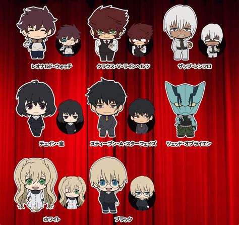 Animefanshopde Chain Sumeragi Picktam Kekkai Sensen Blood
