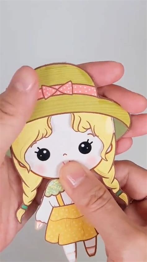 Asmr 예뿍이와 초은이 사이좋게 귀여운 나들이 코디 ★종이구관 Shorts 예뿍이의 작업방yeppug 예뿍이의 작업방
