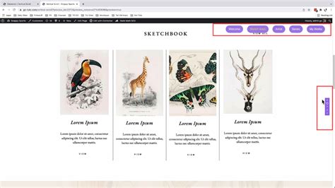 How To Create An Elementor Vertical Scroll Section With Premium Addons