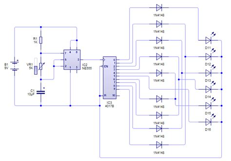 Circuitos Electronicos Modernos Circuito Luces Del Auto Fantástico