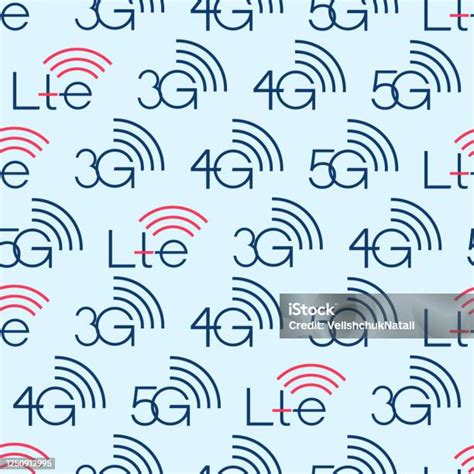 Lte網路標誌 3g 4g 5g向量模式五代互聯網符號5g 技術圖示高速互聯網向量圖形及更多5號圖片 5號 互聯網 交通 Istock