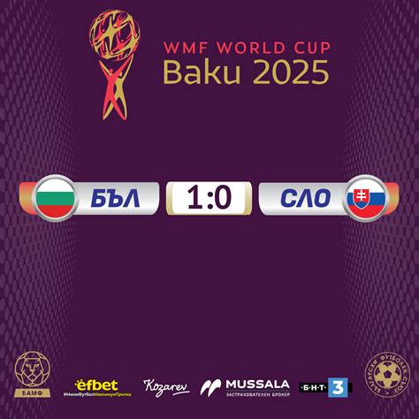 Българска 🇧🇬🦁България триумфира над Словакия с 1 0 и се класира за елиминациите на световното