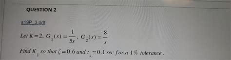 Solved Let K G S S G S S Find K So That And Chegg