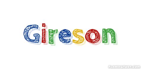 Gireson Logo Free Name Design Tool From Flaming Text