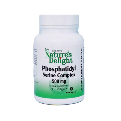 Phosphatidyl Serine Complex 30 Softgels My Natures Delight