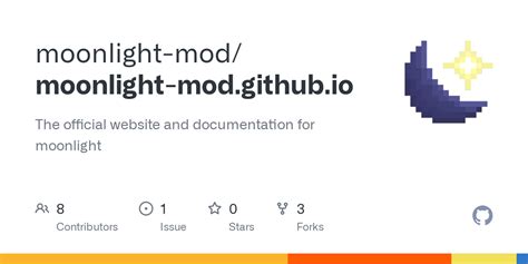 Github Moonlight Modmoonlight The Official Website