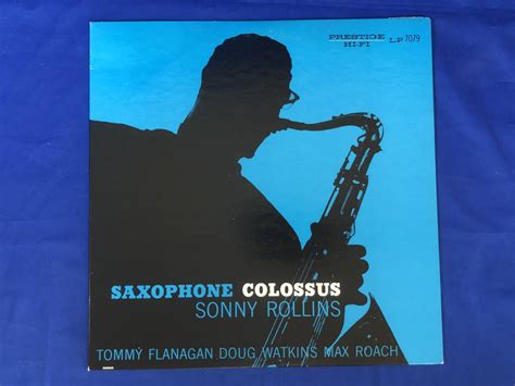 Bm887ア Lp Sonny Rollins ソニー ロリンズ Saxophone Colossus Smj 6501 見本盤 白ラベル