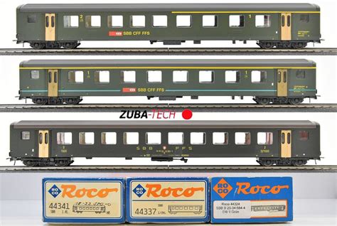 3x Roco EW II Personenwagen Der SBB H0 GS Mit OVP Kaufen Auf Ricardo
