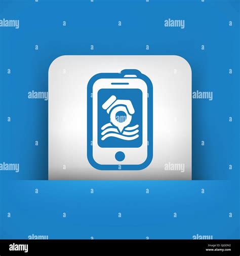 Sea Position Pointer Application Stock Vector Image And Art Alamy