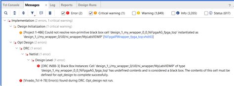 Dealing With The Vivado Drc Inbb 3 Black Box Instances Issue Fpga