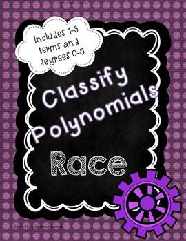 Classify Polynomials Race Game By The Enlightened Elephant TPT