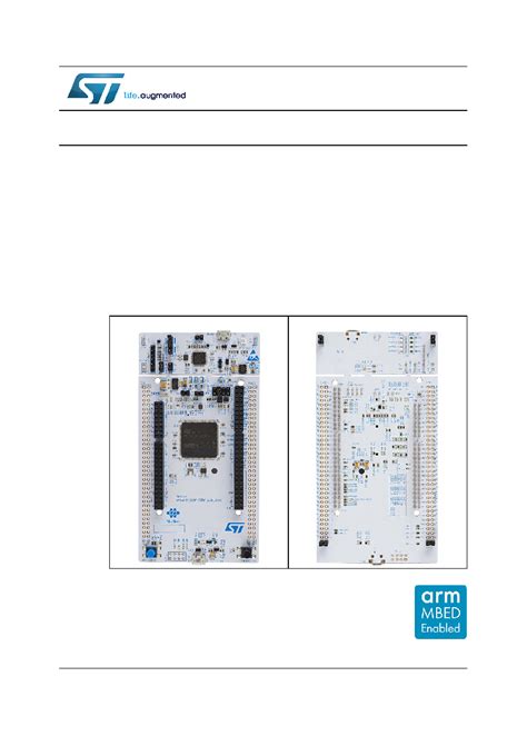 Nucleo L496zg Datasheet148 Pages Stmicroelectronics Stm32 Arm짰