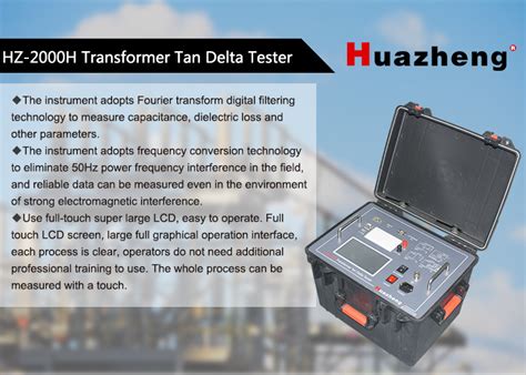 China Transformer Capacitance Dissipation Tester Power Factor And Tan Delta Testing China
