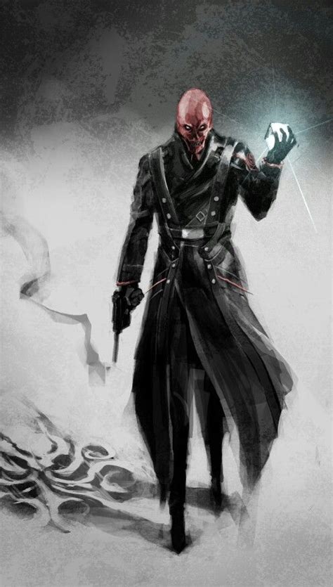 Red Skull Red Skull Fan Art Red Skull Comic Red Skull Concept Art