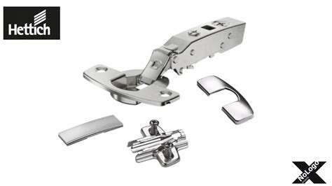Zawias SenSys 8645i nakładany, Silent System, 110° - ZESTAW HETTICH ...