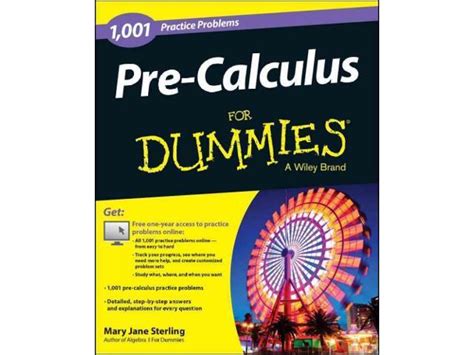 1 001 Pre Calculus Practice Problems For Dummies For Dummies Newegg Com