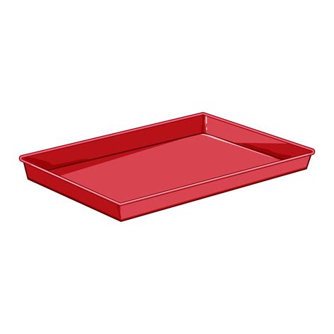 Kitchen Food Tray Cartoon Vector Illustration 41500934 Vector Art At