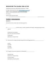 Nombulelo BIOL101 Worksheet6 250422 Pdf BIOL101W1 The Smaller Side Of