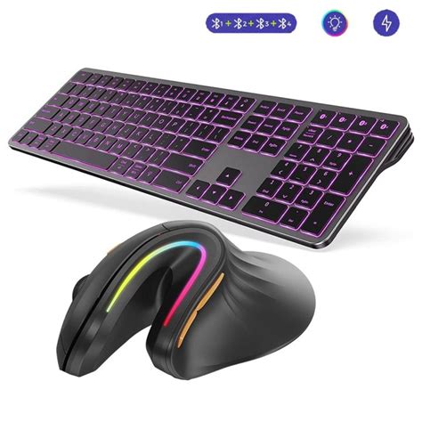 S40 Wireless Keyboard Mouse Combo Backlit Bluetooth Keyboard And Mouse