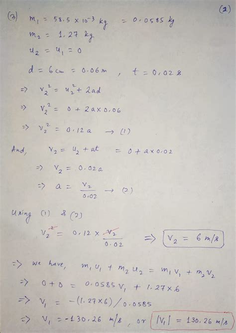 [solved] Ap Physics 1 Momentum Review Notes And Examples Course Hero